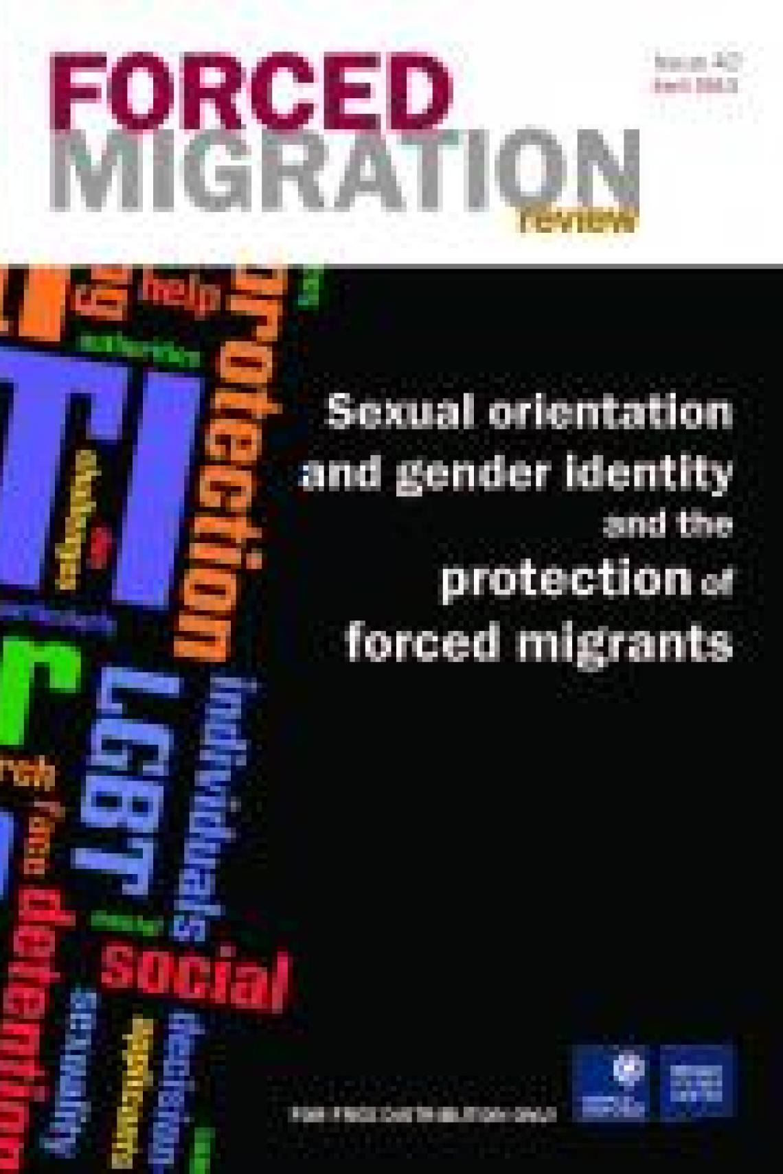 Forced Migration Review 42 on Sexual Orientation and Gender Identity ...